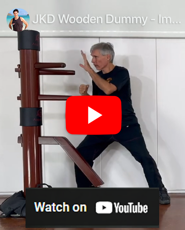 JKD For The Street Wooden Dummy Program by Burton Richardson - JKD Unlimited
