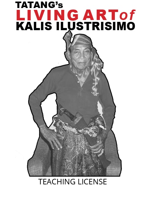 Kalis Ilustrisimo Teaching License- A JKD Unlimited franchise