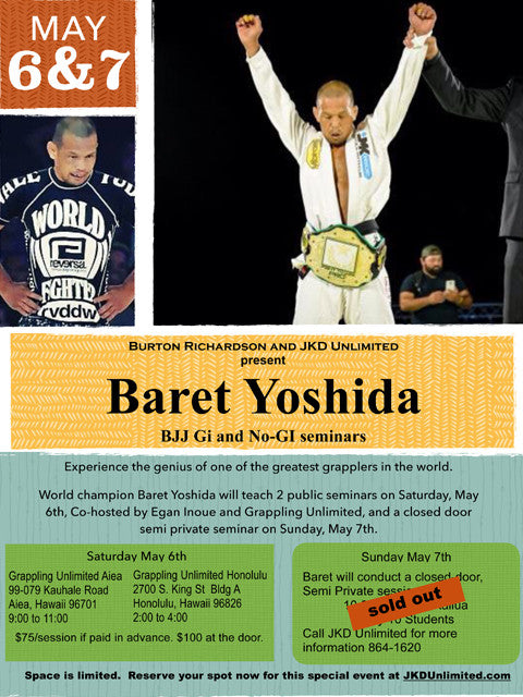 Past/Baret Yoshida Seminar in Hawaii - JKD Unlimited